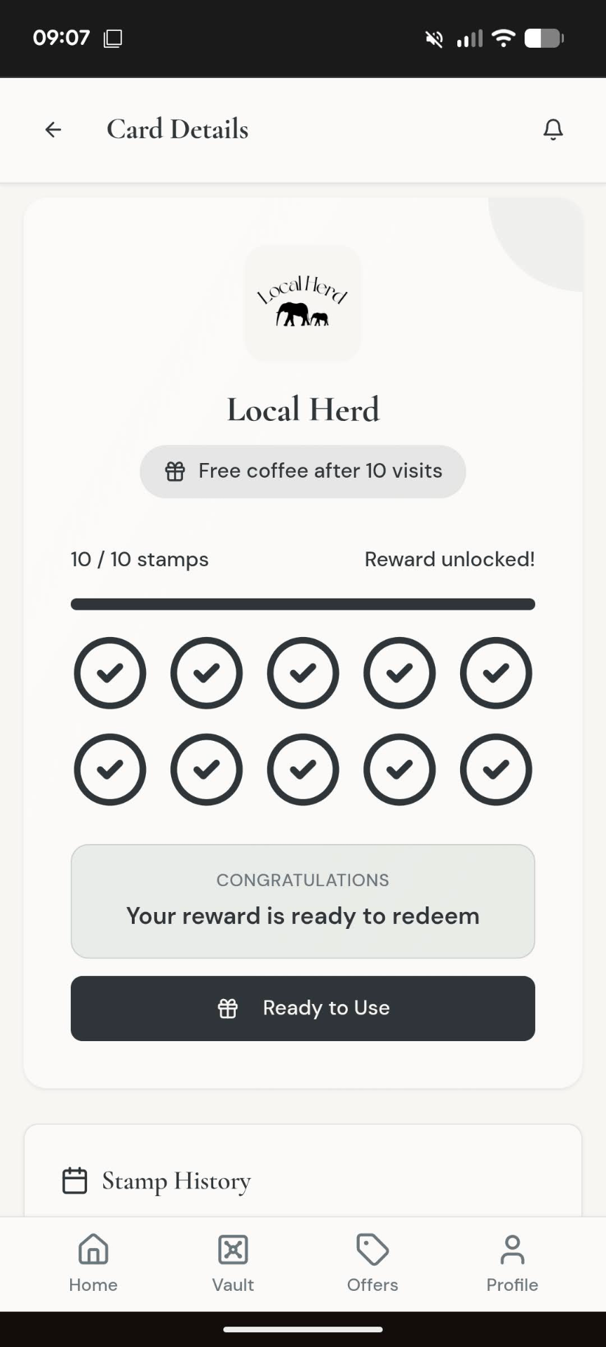 Local Herd - Digital Loyalty Cards