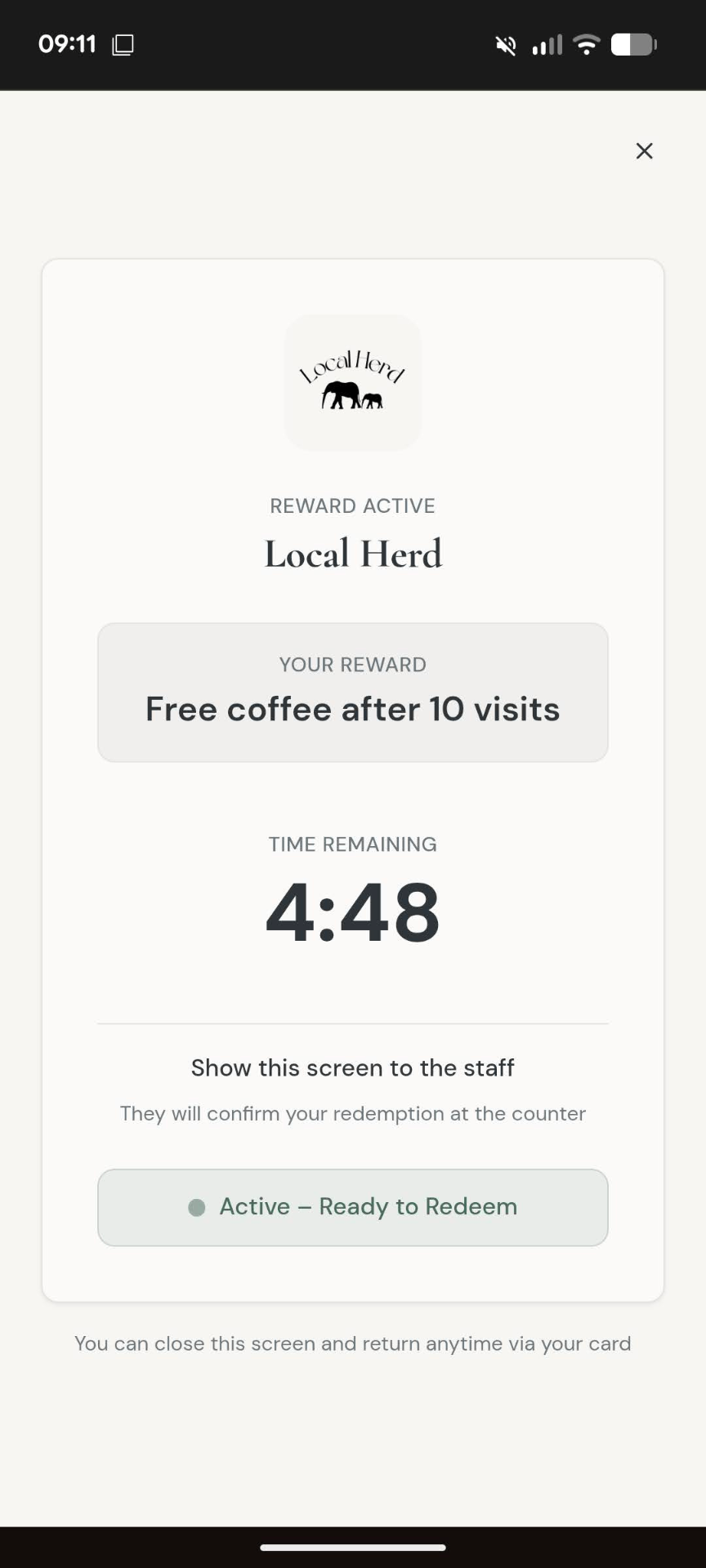 Local Herd - Digital Loyalty Cards